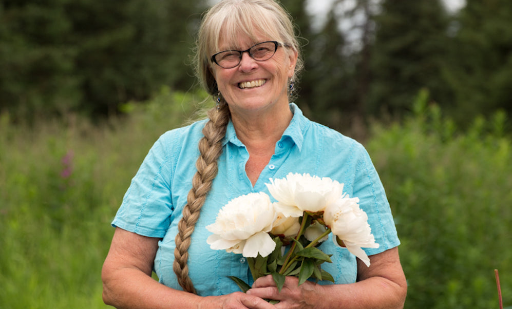 Rare Bird Peonies // Alaska Beauty Peony Coop